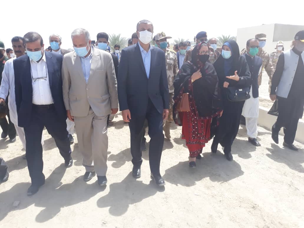 Zubaida Jalal inaugurates Mand Pishin crossing point with Iran