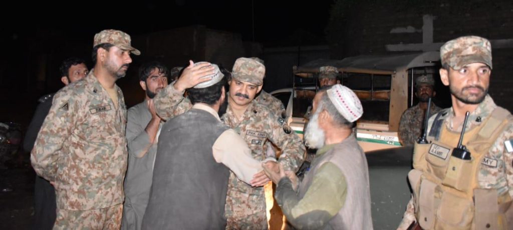 4500 Pak Army personnel busy in relief rescue operations in Balochistan