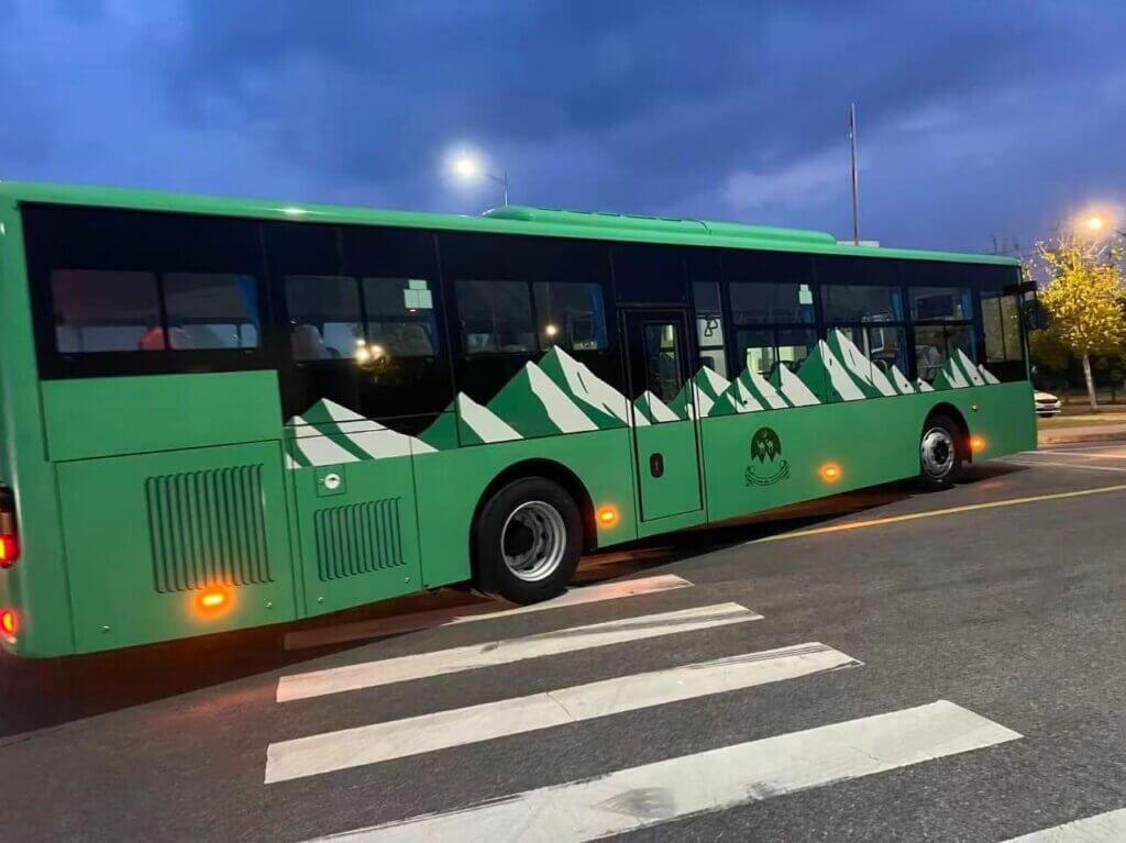 Green Buses for Quetta: Fleet of 21 Vehicles En Route from China to ...