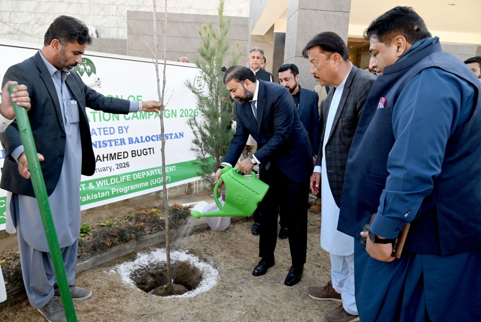 CM Bugti Launches Balochistan Plantation Campaign 2026